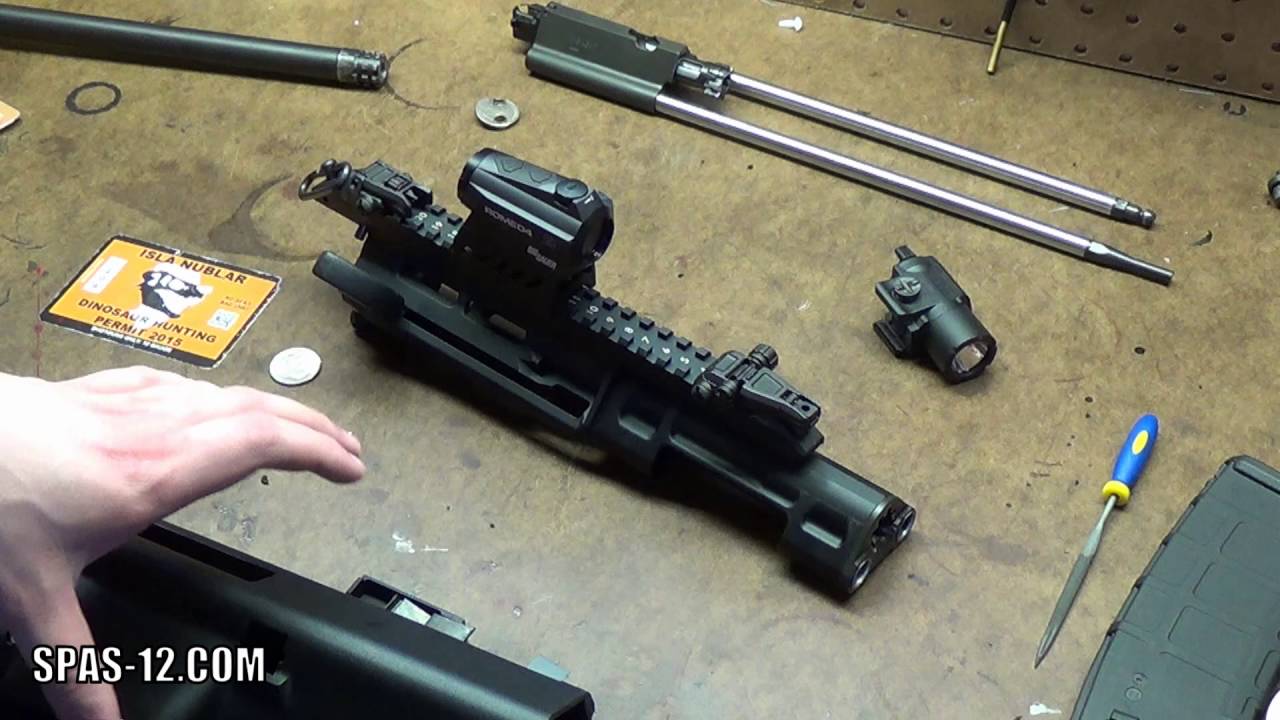 Steyr AUG A3 NATO Conversion Fitment - YouTube