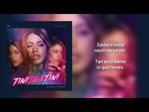 TINI - Playa (Türkçe Çeviri/Lyrics)