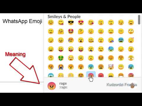 WhatsApp Emojis and  their real meanings