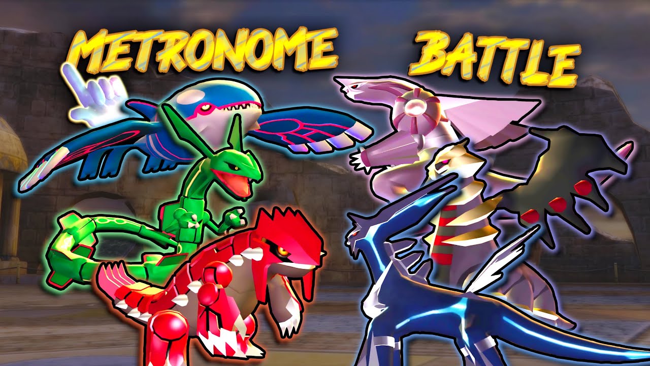 Primal Weather Trio vs Origin Forms - Pokemon Metronome Battle - YouTube