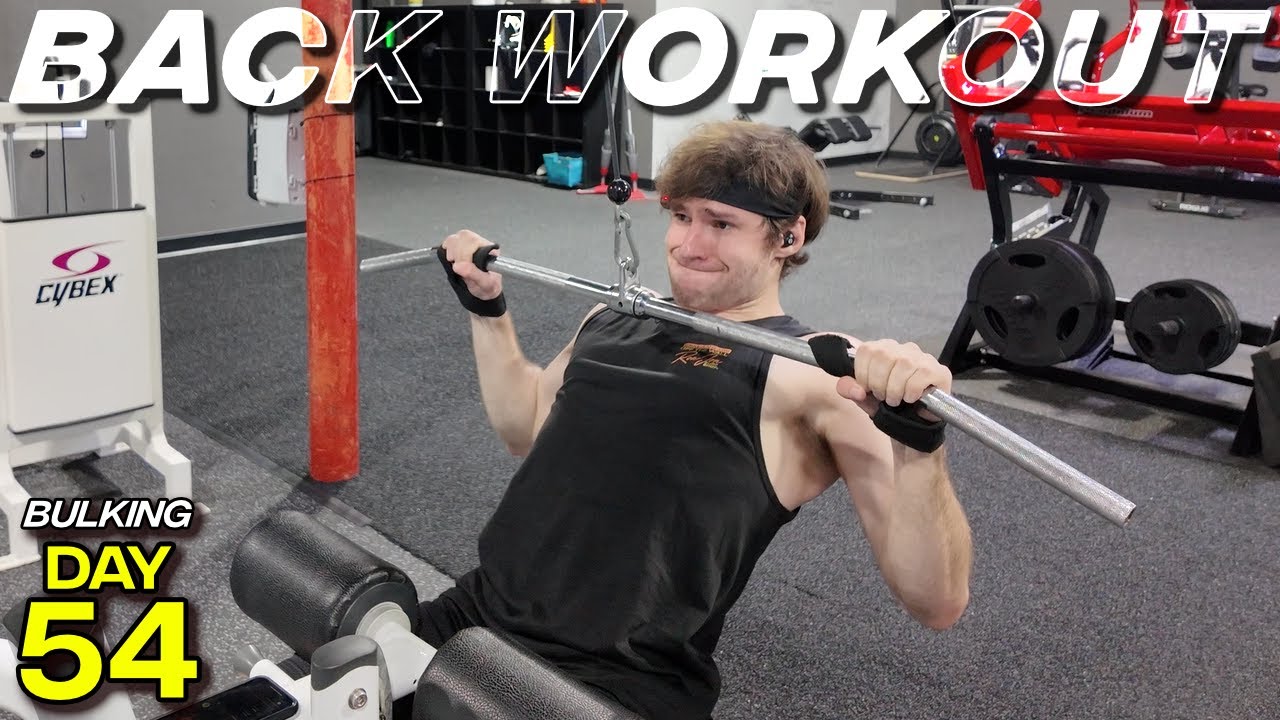 New Rep PR! Hybrid Training Day 54 - Back Workout - YouTube