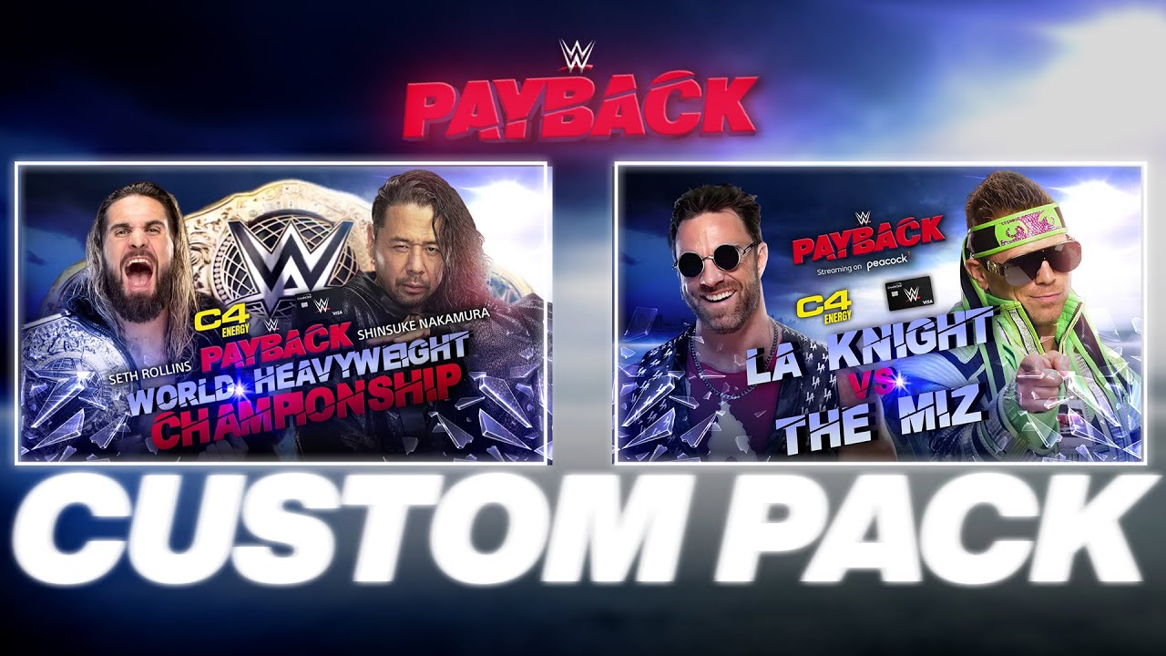 COMO HACER CUSTOM MATCH CARD DE PAYBACK 2023 - YouTube