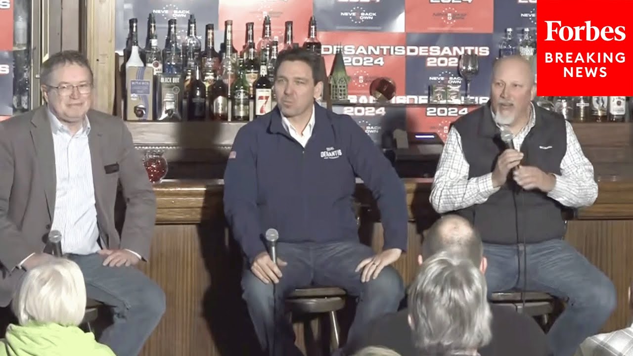 Thomas Massie And Chip Roy Campaign Alongside Ron DeSantis In Iowa ...