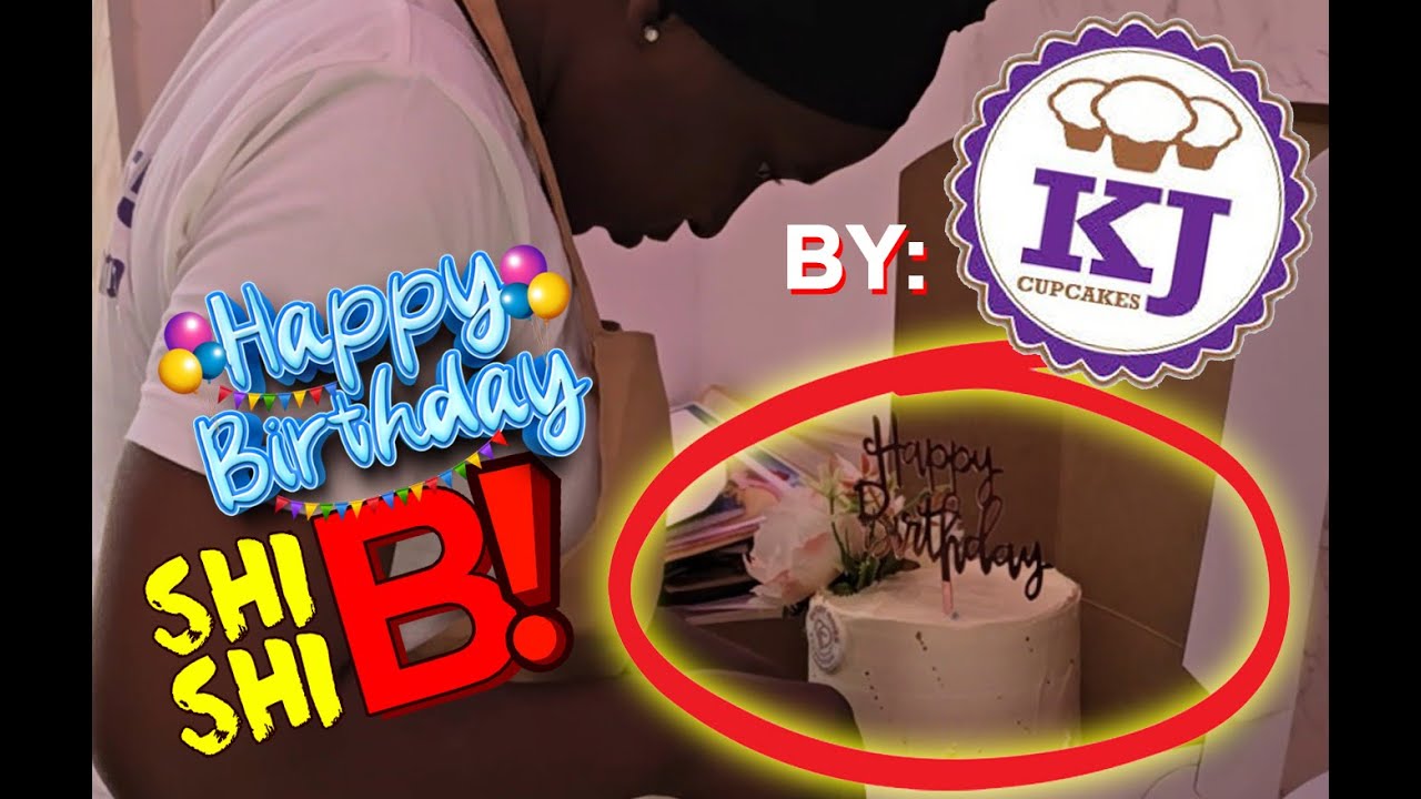 Picking Up the Perfect Birthday Cake from KJ Cupcakes! 🎂🎉 - YouTube