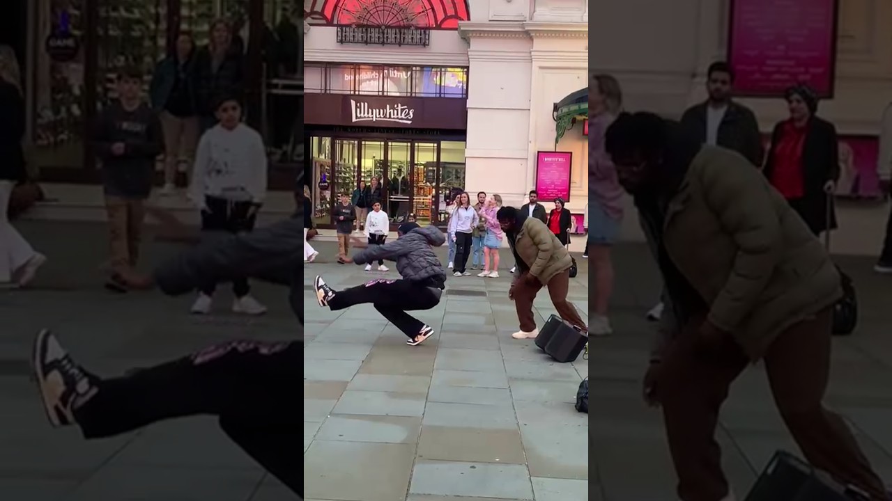 Amazing street dancers London - YouTube