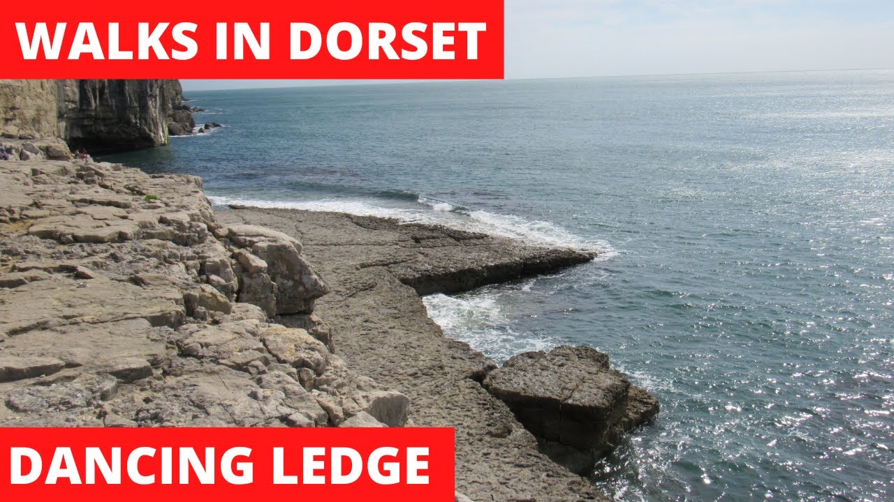WALKS IN DORSET at DANCING LEDGE & LANGTON MATRAVERS (INCLUDING EXPLORING DINOSAUR FOOTPRINTS ...