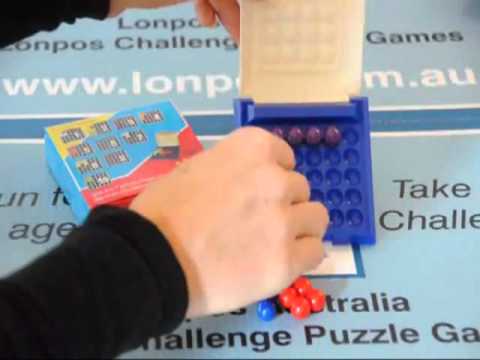 How to play the Lonpos Mini Challenge 2D puzzle game - YouTube