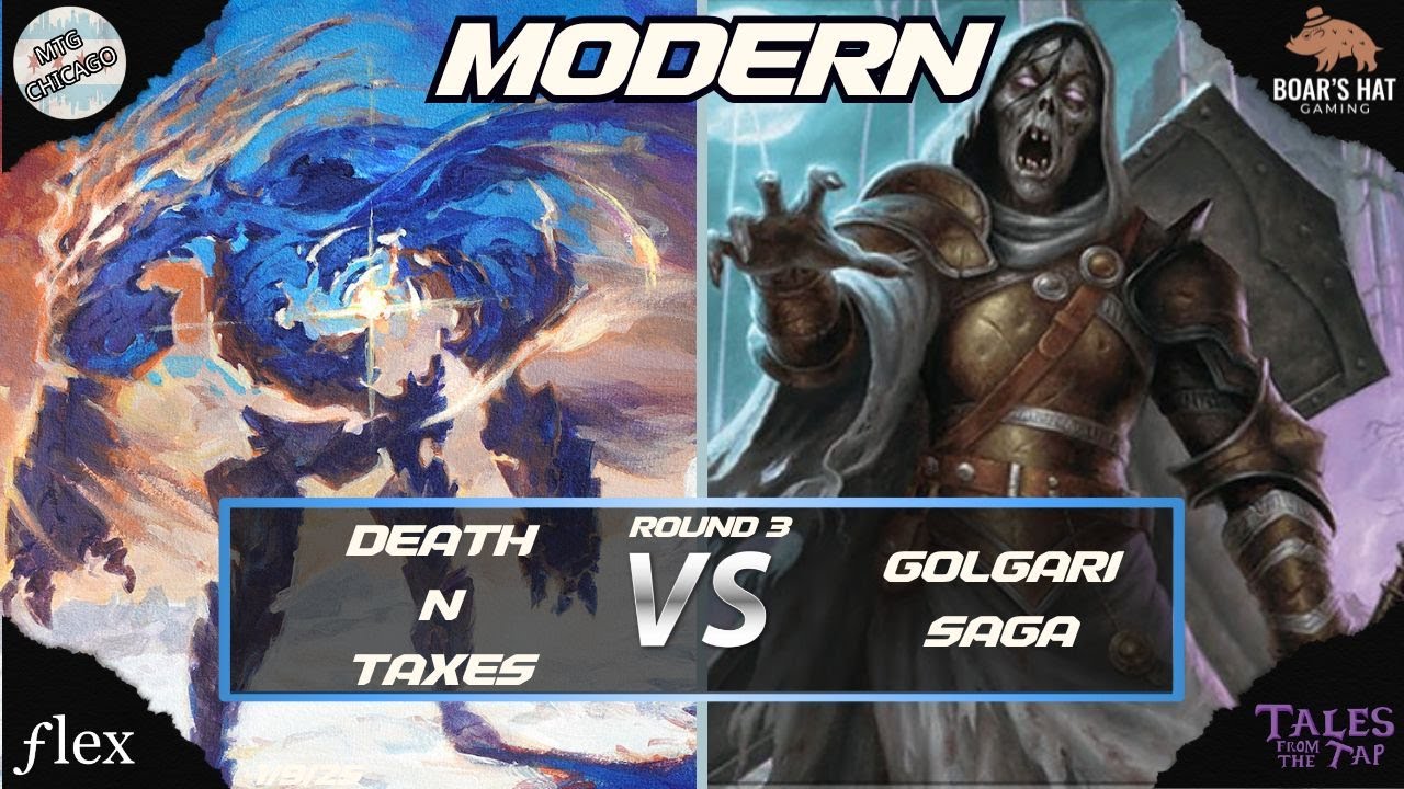 Death And Taxes VS Golgari Saga [MTG Modern Round 3] - YouTube