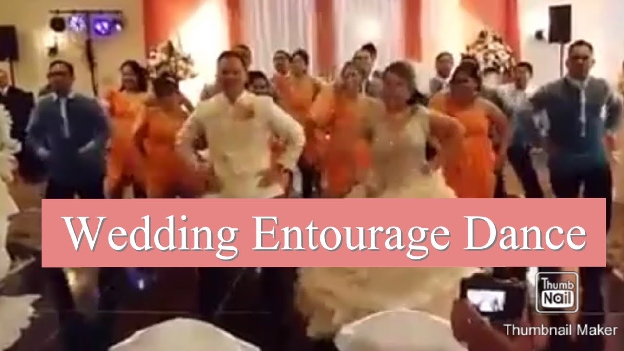 WEDDING ENTOURAGE DANCE/RODALYN ️JESSE/SAN DIEGO CALIFORNIA USA - YouTube