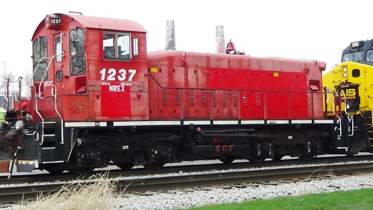 IAIS 501- Potash Train & NREX 1237, Silvis, IL, 4/3/2020 - YouTube