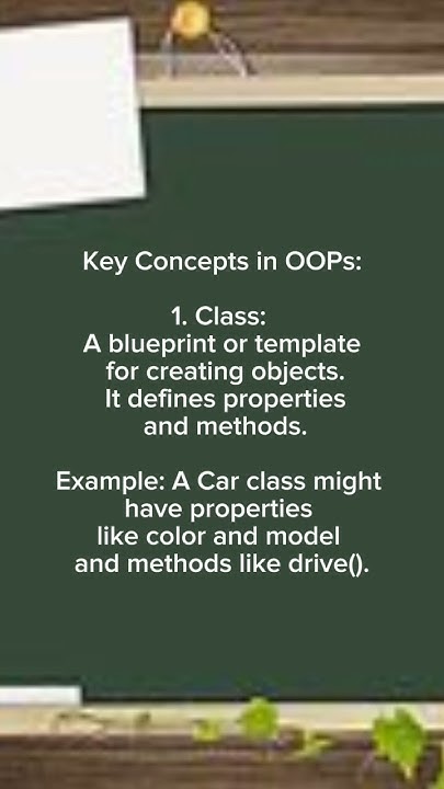 OPPs |OPPs concept | Class| Object oriented programming system #tech #viralvideo #shorts #ai # ...