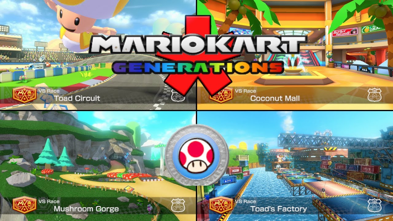 Mario Kart Generations BETA ( Toad Cup ) - YouTube
