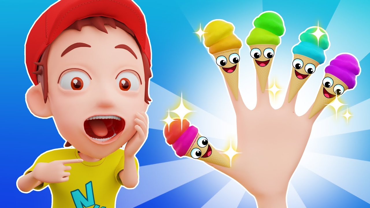 Finger Family Ice Сream | Best Kids Songs and Nursery Rhymes - YouTube