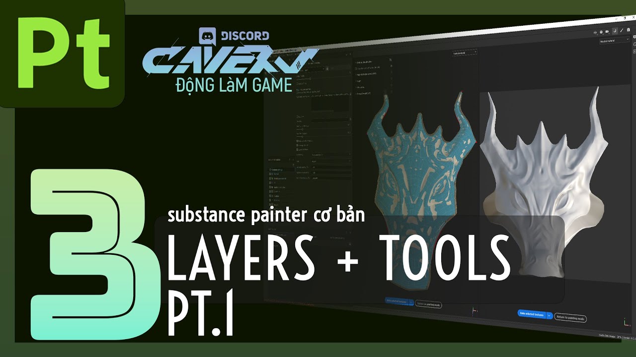 #substance #cơbản Tập 3: Layers + Tools pt.1 - YouTube