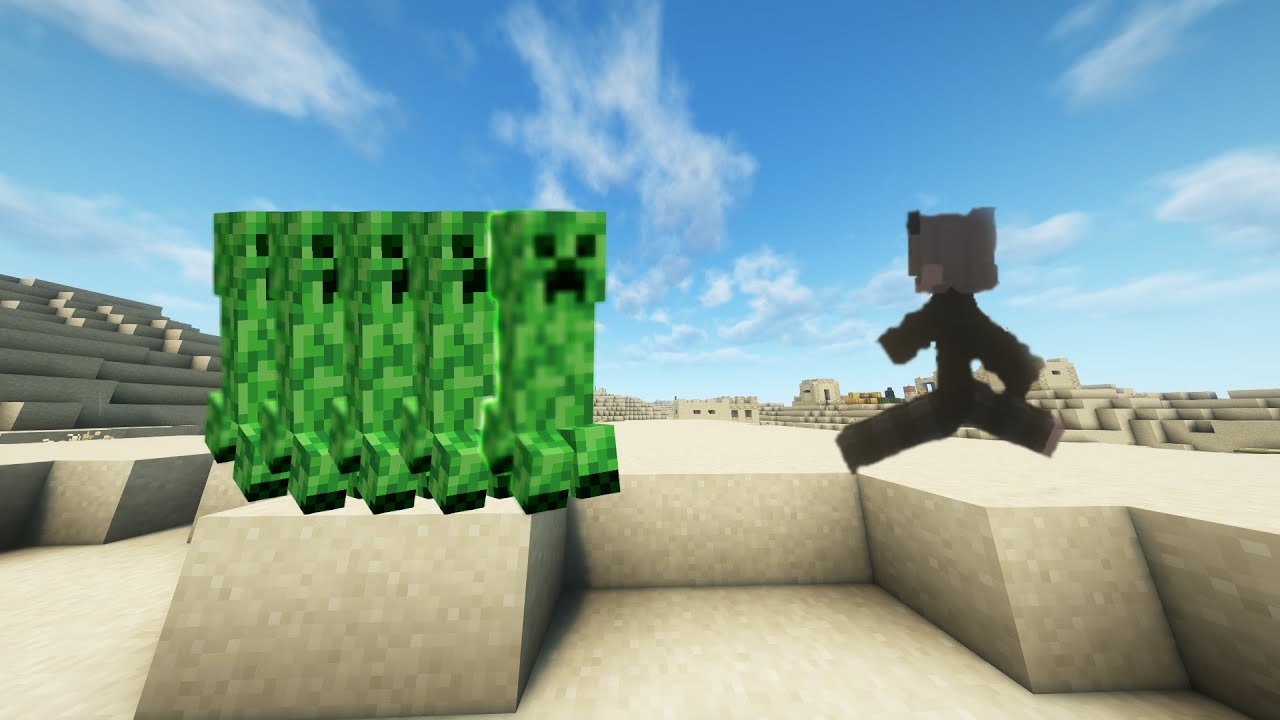 MINECRAFT BUT AT 1000X SPEED... - YouTube