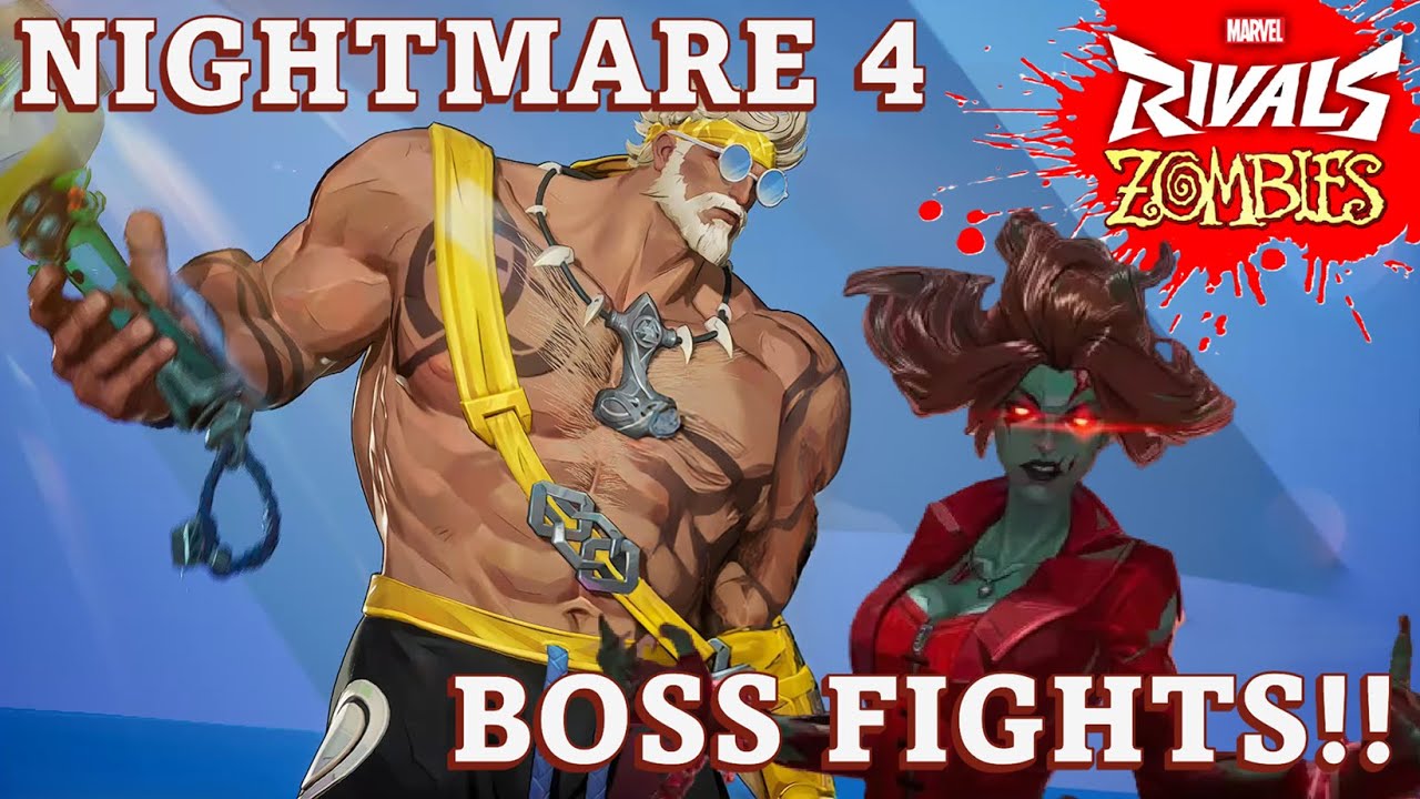 *Zombie Boss ONLY* | Nightmare IV SOLO CLEAR with Thor | *NO RANDOM ...