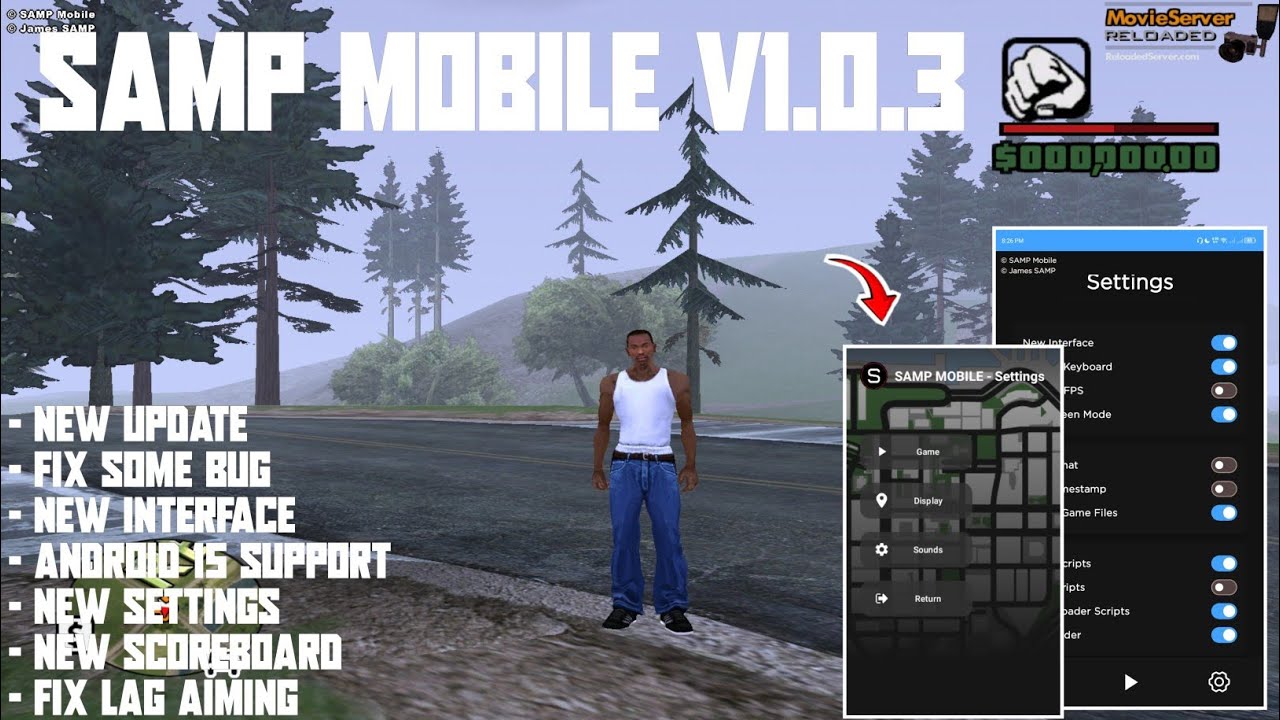 [SHARE] CLIENT SAMP MOBILE VERSION TERBARU!! SUPPORT ANDROID 15 ...