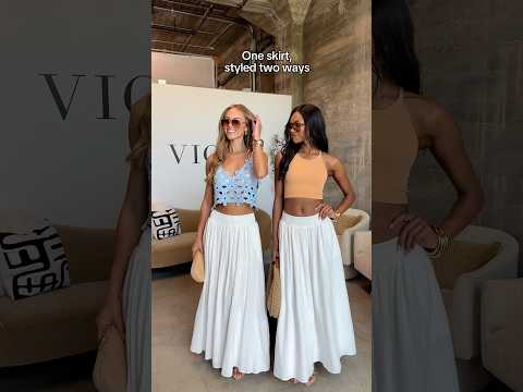 the it girl of our Spring wardrobe: a good maxi skirt 🤍 #skirtoutfit #styling #oneskirttwoways