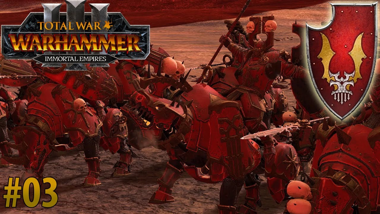 Total War: Warhammer III 💎 Let's Play #03 💎 Valkia die Blutige Reiche ...
