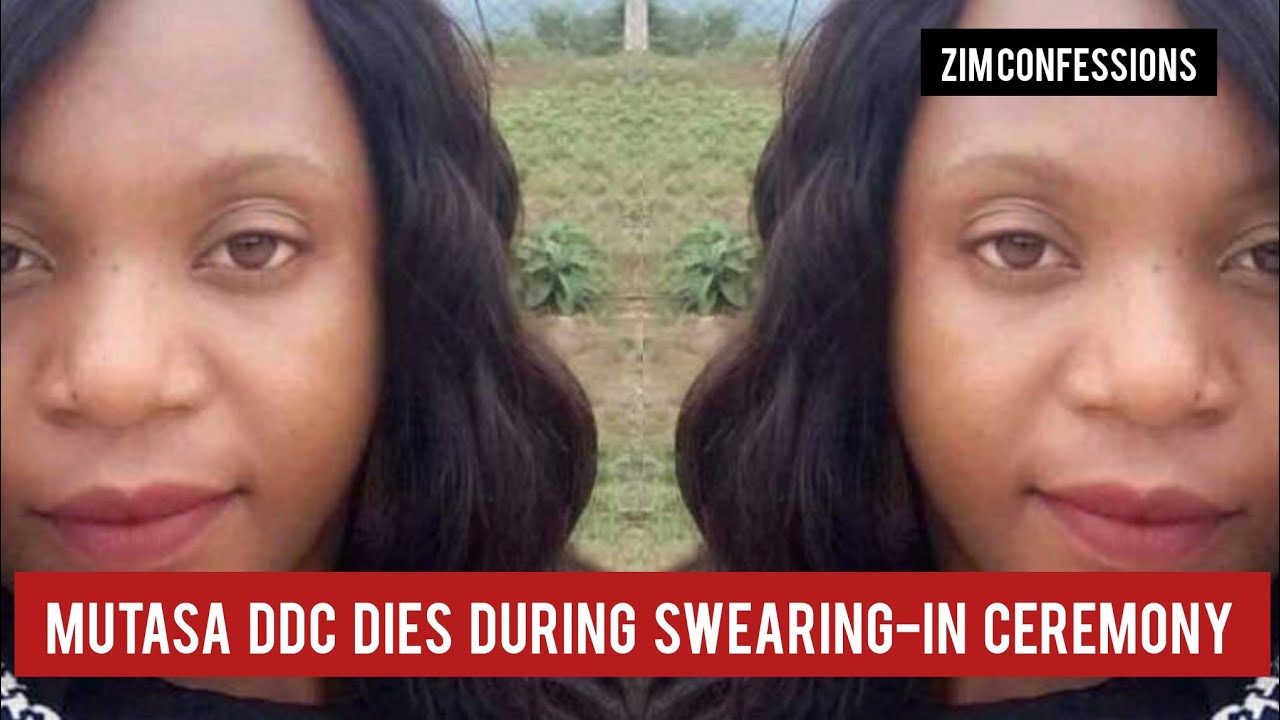 Mutasa DDC Dies During Swearing-in Ceremony - YouTube