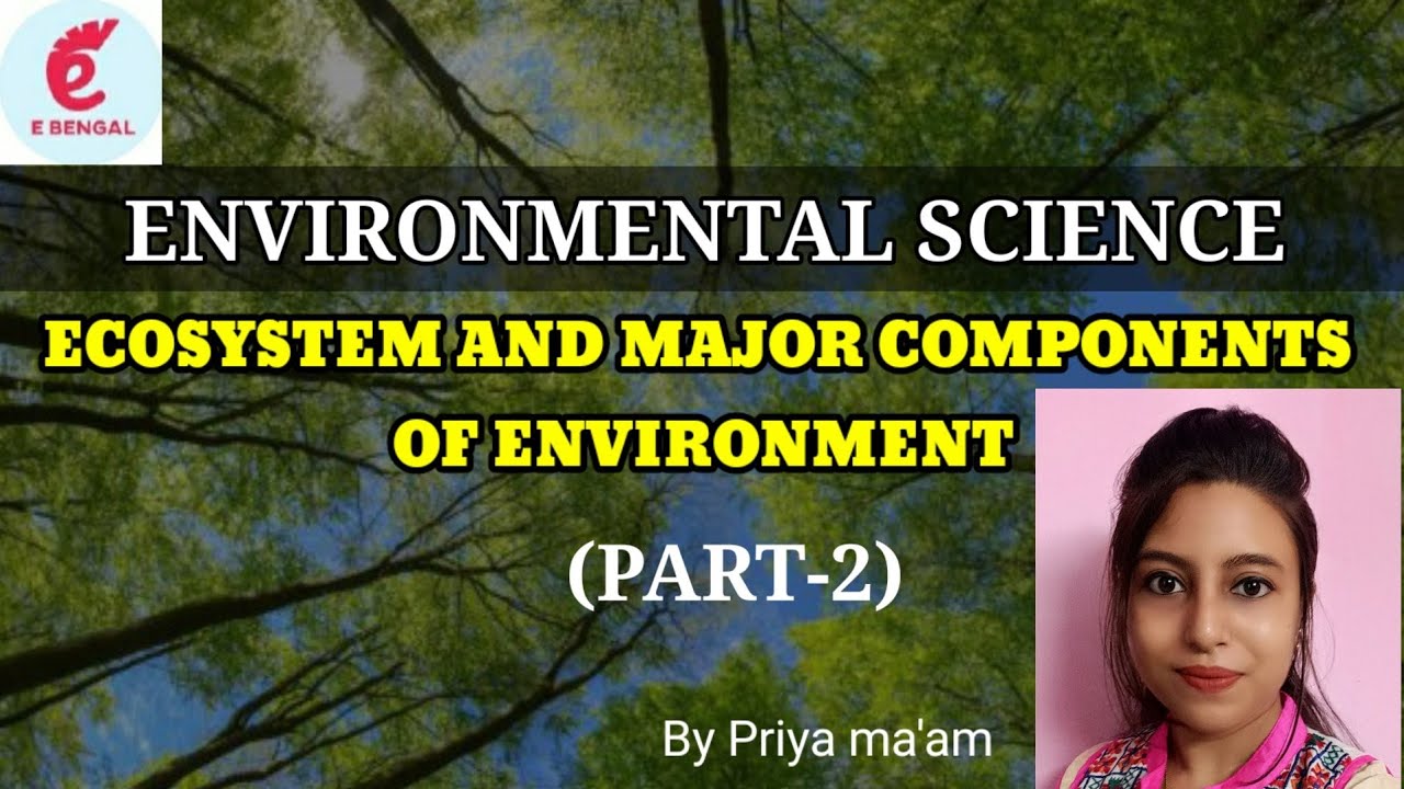Environmental Science | Ecosystem| Major components of environment | B ...