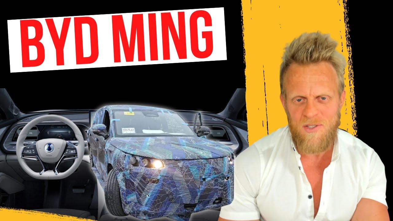 The NEW BYD Ming is an affordable large electric 7-seat SUV - YouTube