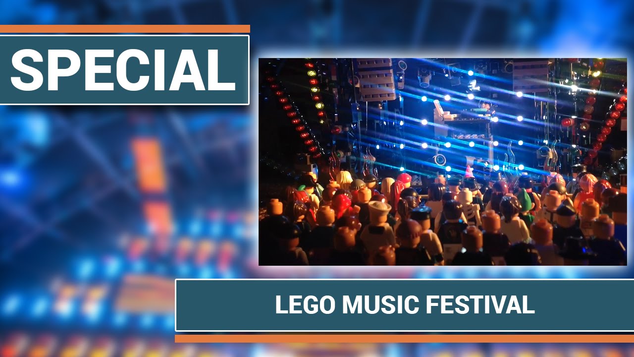 Worlds best Lego stage festival with more than 2000 pieces - YouTube