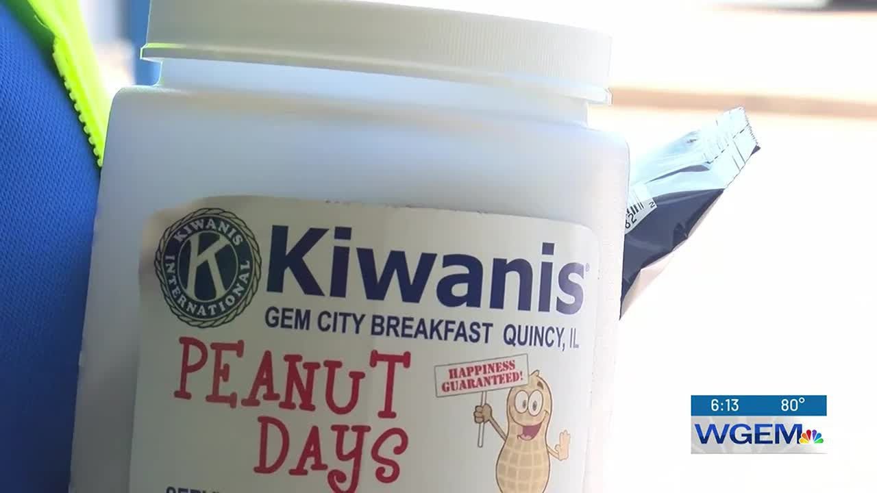 Gem City Kiwanis Club hosts Peanut Day fundraiser - YouTube