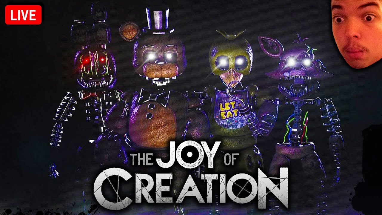 LET'S SEE IF ITS STILL AS SCARY AS EVER | THE JOY OF CREATION - Part 1 ...