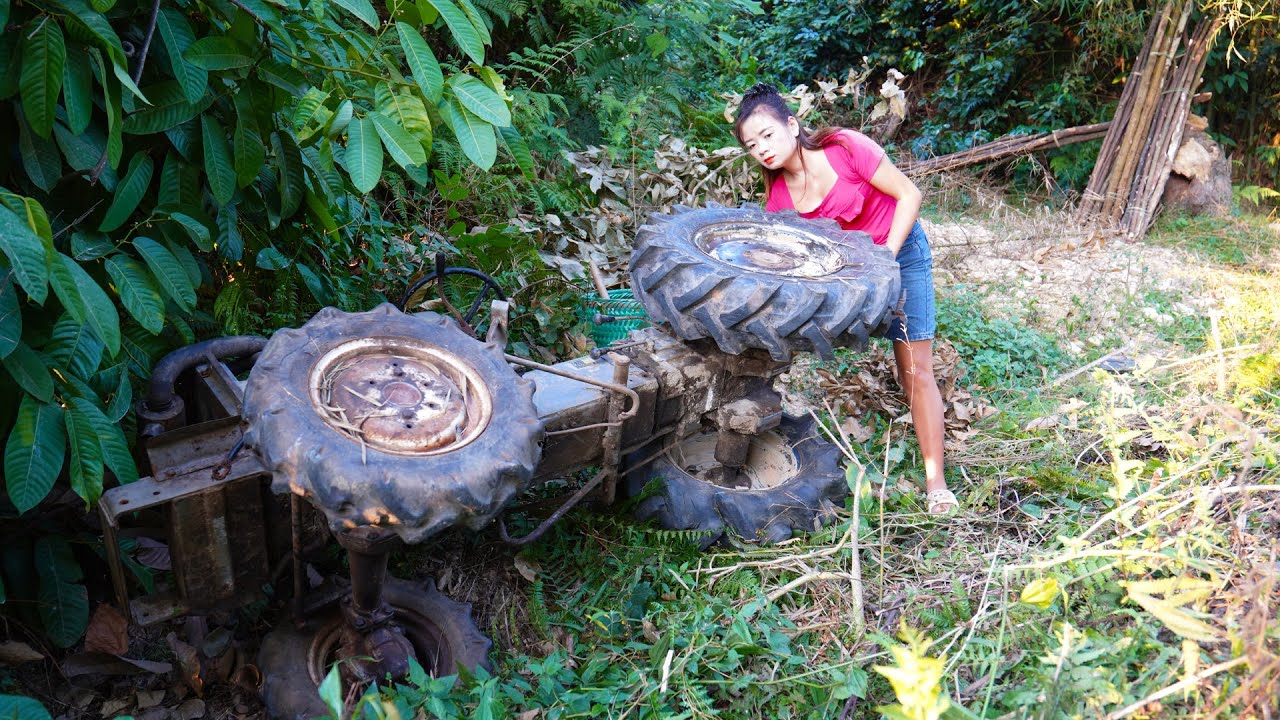 Full Video: Repair Recover Maintenance Oil Machine, Abandoned Scrap ...
