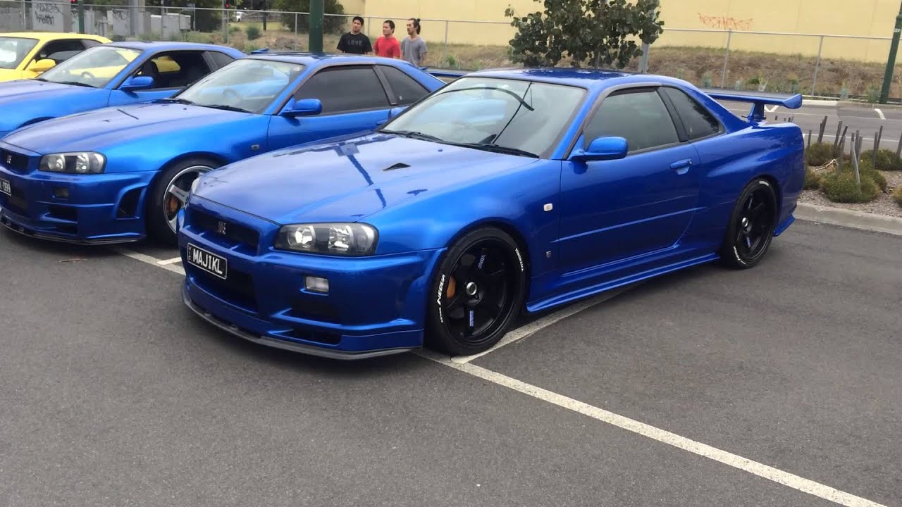Nissan Skyline GTR Meet Australia - YouTube