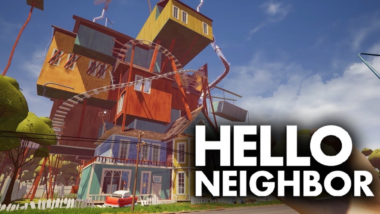 EXPLORANDO A CASA DO VIZINHO! HELLO NEIGHBOR - YouTube