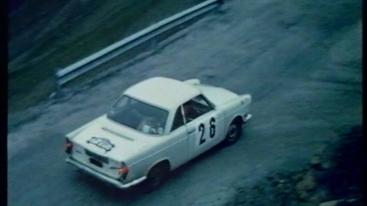 1965 - BMW 700 in Alpine Rally (Coupe des Alpes) - YouTube