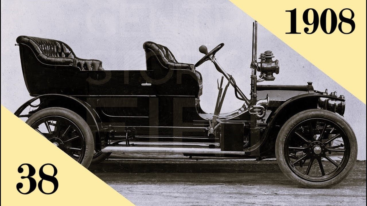 Storia della Fiat - 1908: La 12-14 HP (Tipo 1) - YouTube