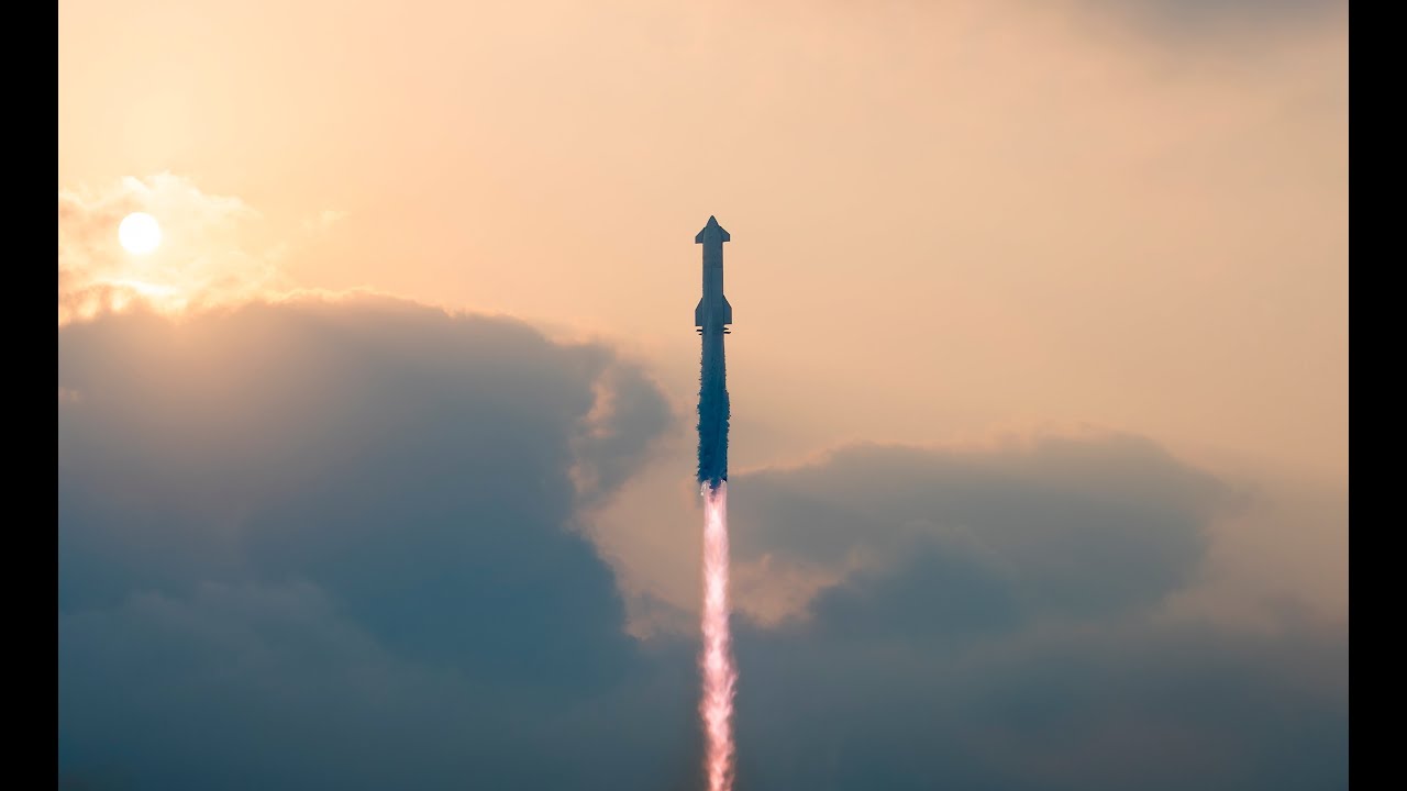 Starship IFT-4 With Holst's "Second Suite in F" - YouTube