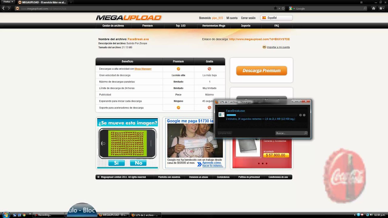 Como Descargar El Facebreak (Mediafire) - YouTube