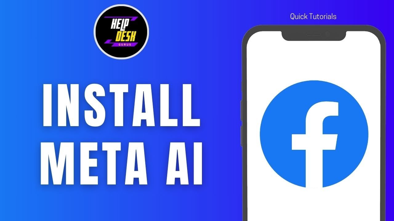 How To Install META AI On Facebook - YouTube