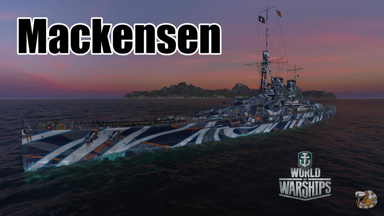 World of Warships: Mackensen, A Fun Ship - YouTube