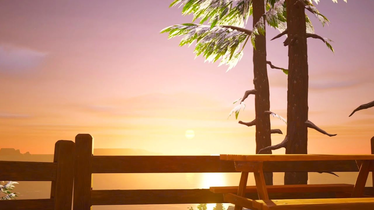 Hazy Hillside [Evening] | Fortnite Ambience - YouTube