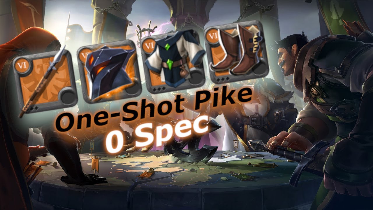 Albion Online One shot Pike Build - YouTube