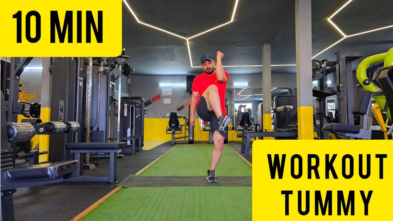 10 MIN WORKOUT EASY CARDIO MUSCLES TUMMY | NO EQUIPMENT AT HOME (easy ...