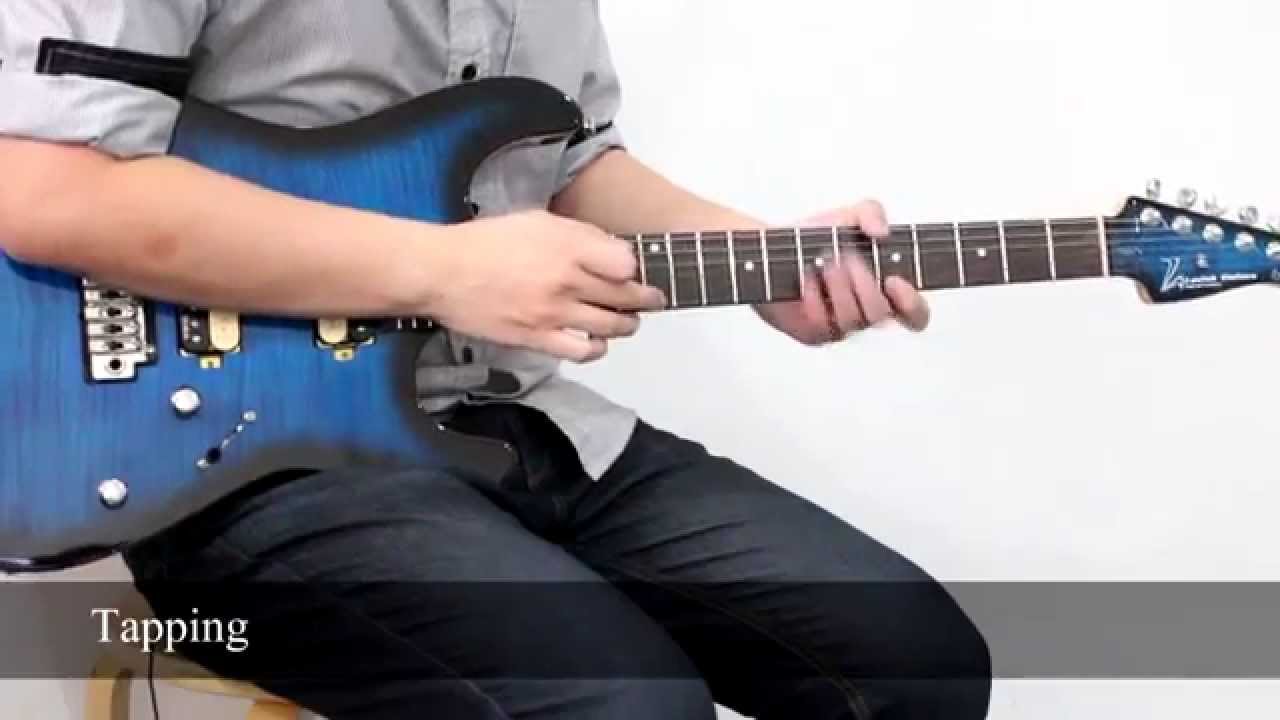 How to Sweep Picking & Tapping by Nut Chordtabs vol.2 - YouTube