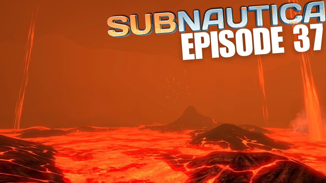 Escaping the lava zone PT 1 -Subnautica- - YouTube