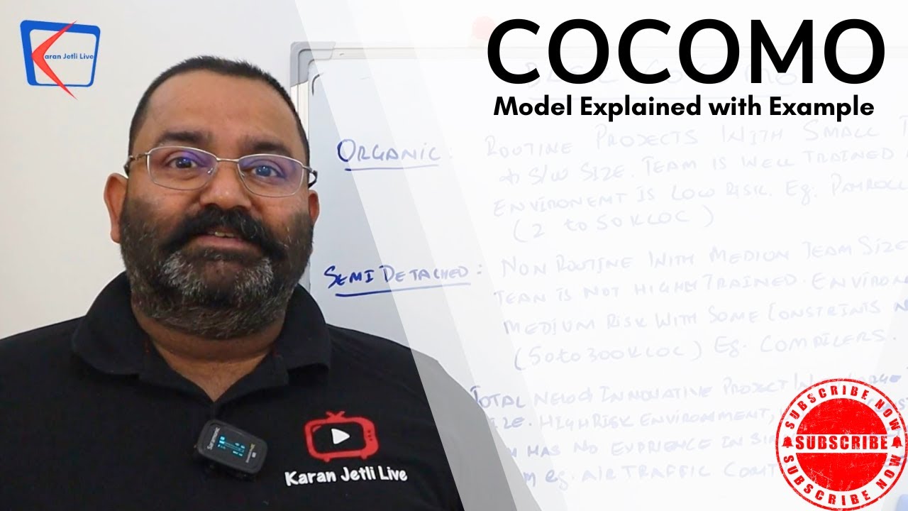 cocomo model explained with example - YouTube