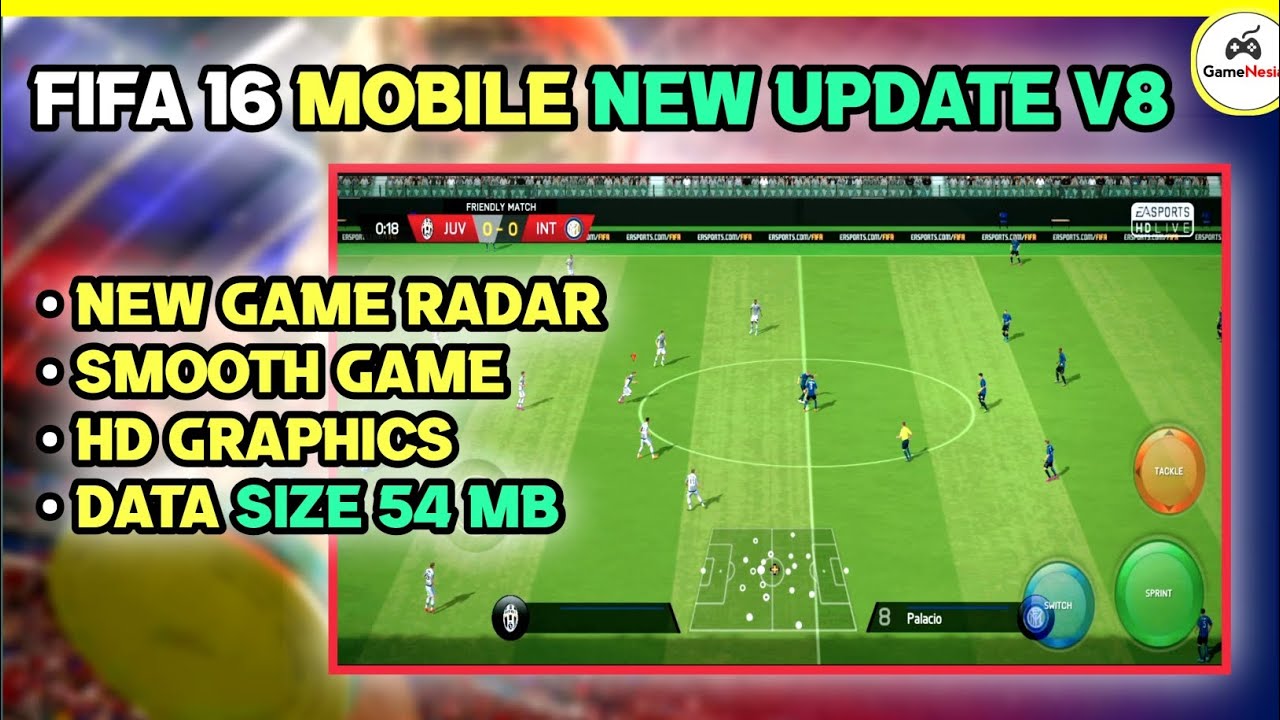 NEW UPDATE | Fifa 16 Mobile v8 Ultra Graphics Smooth Gameplay - YouTube