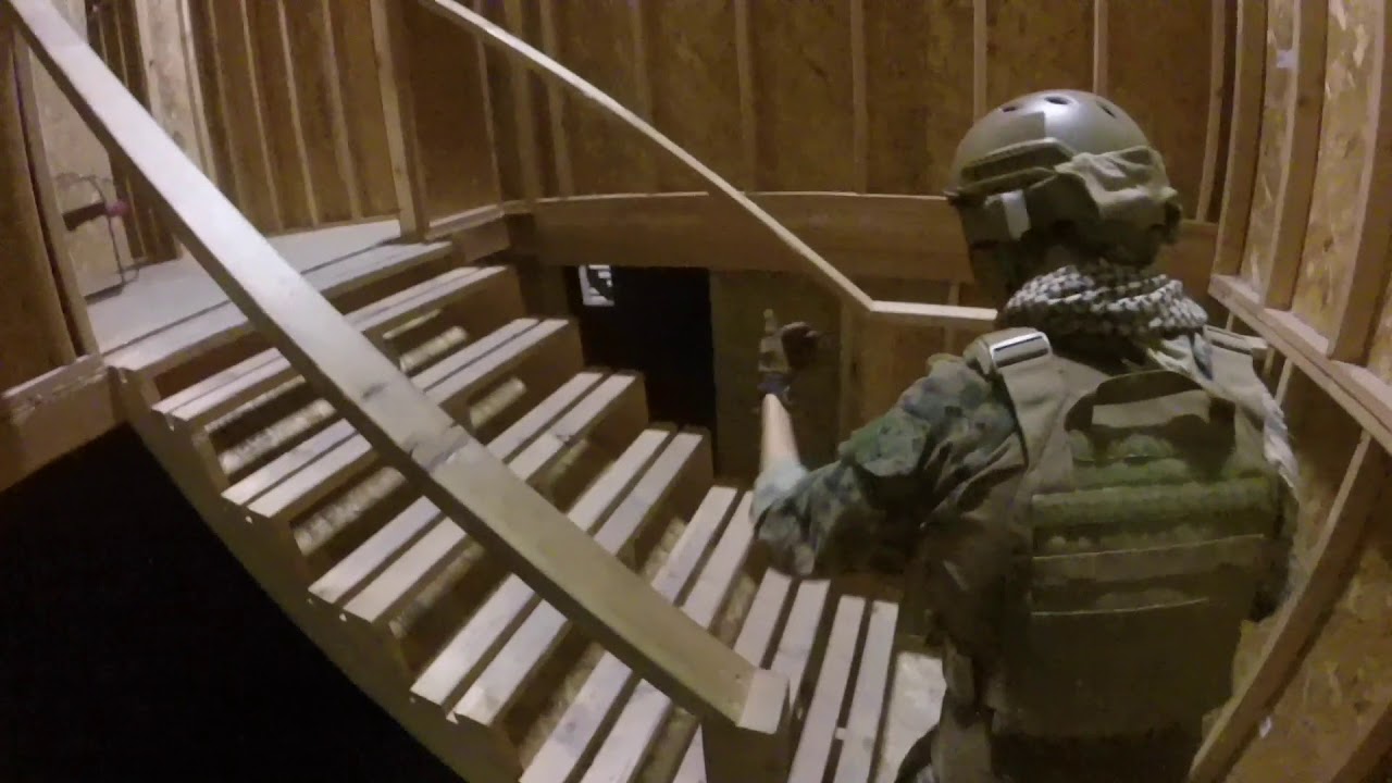 How to properly clear a room ( CQB City Stockton, Ca ) - YouTube