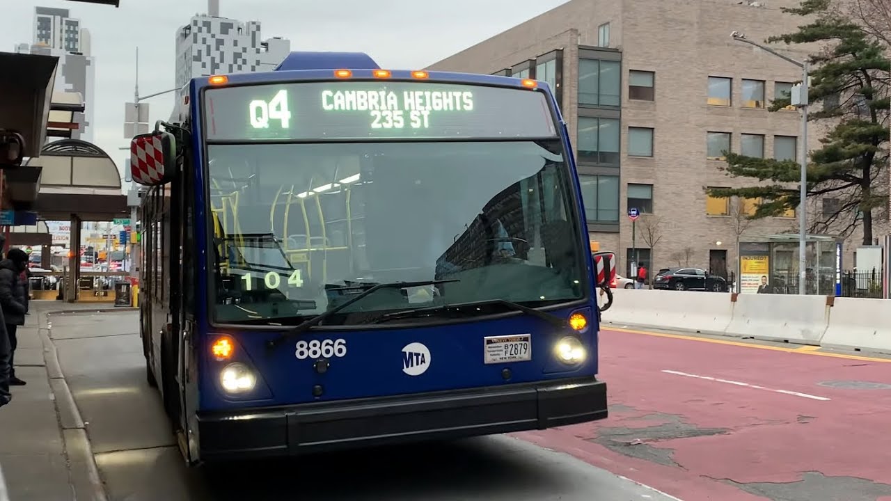 Cambria Heights Bound 2022 Novabus LFS 8866 Fare-Free Q4 Limited Bus ...
