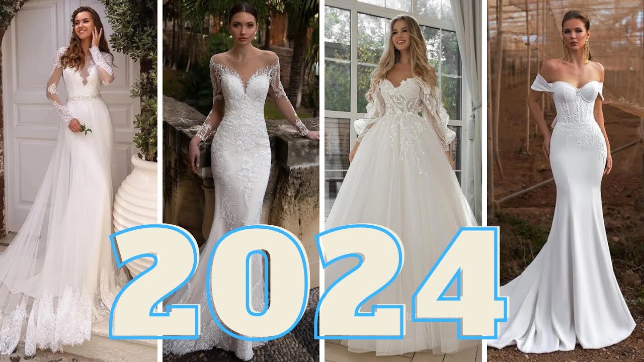 Best Wedding Dresses 2024 | Bridal Fashion - YouTube