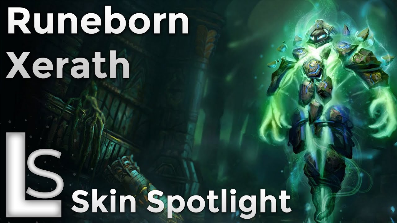 Runeborn Xerath - Skin Spotlight - League of Legends - YouTube