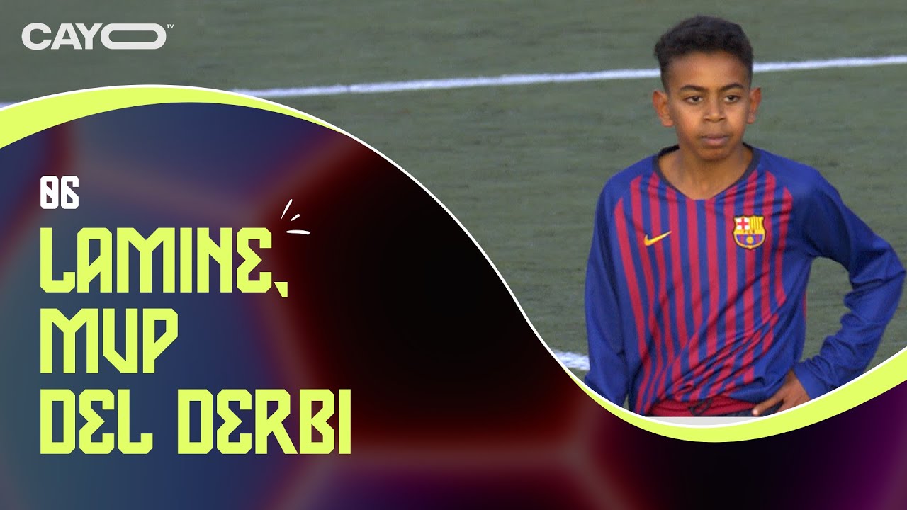 LAMINE YAMAL, MVP DEL DERBI DE BARCELONA - YouTube